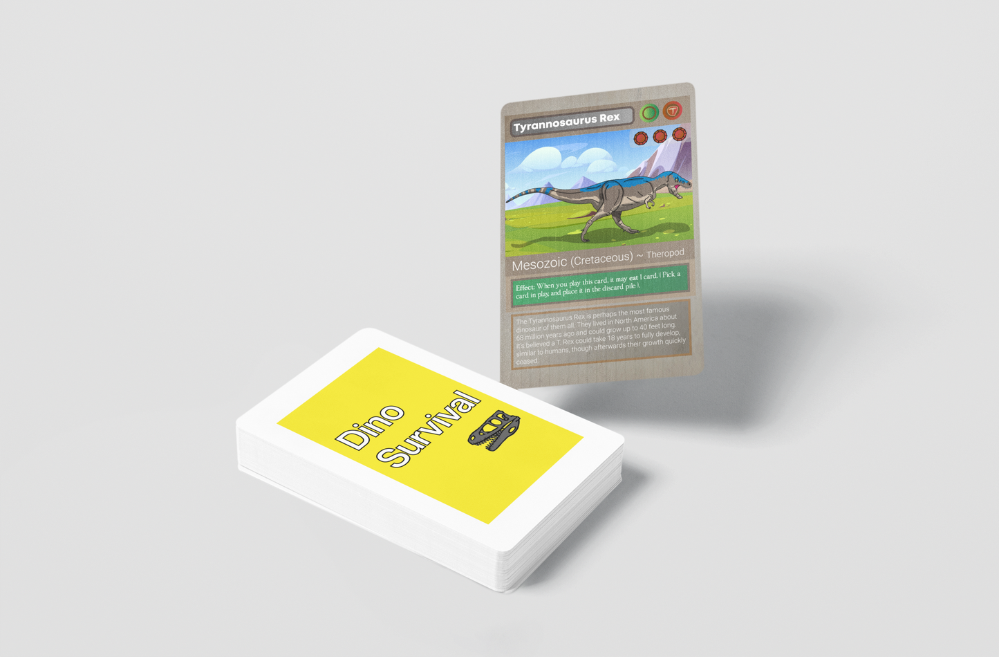 Dino Survival Card Game – DinoSurvival