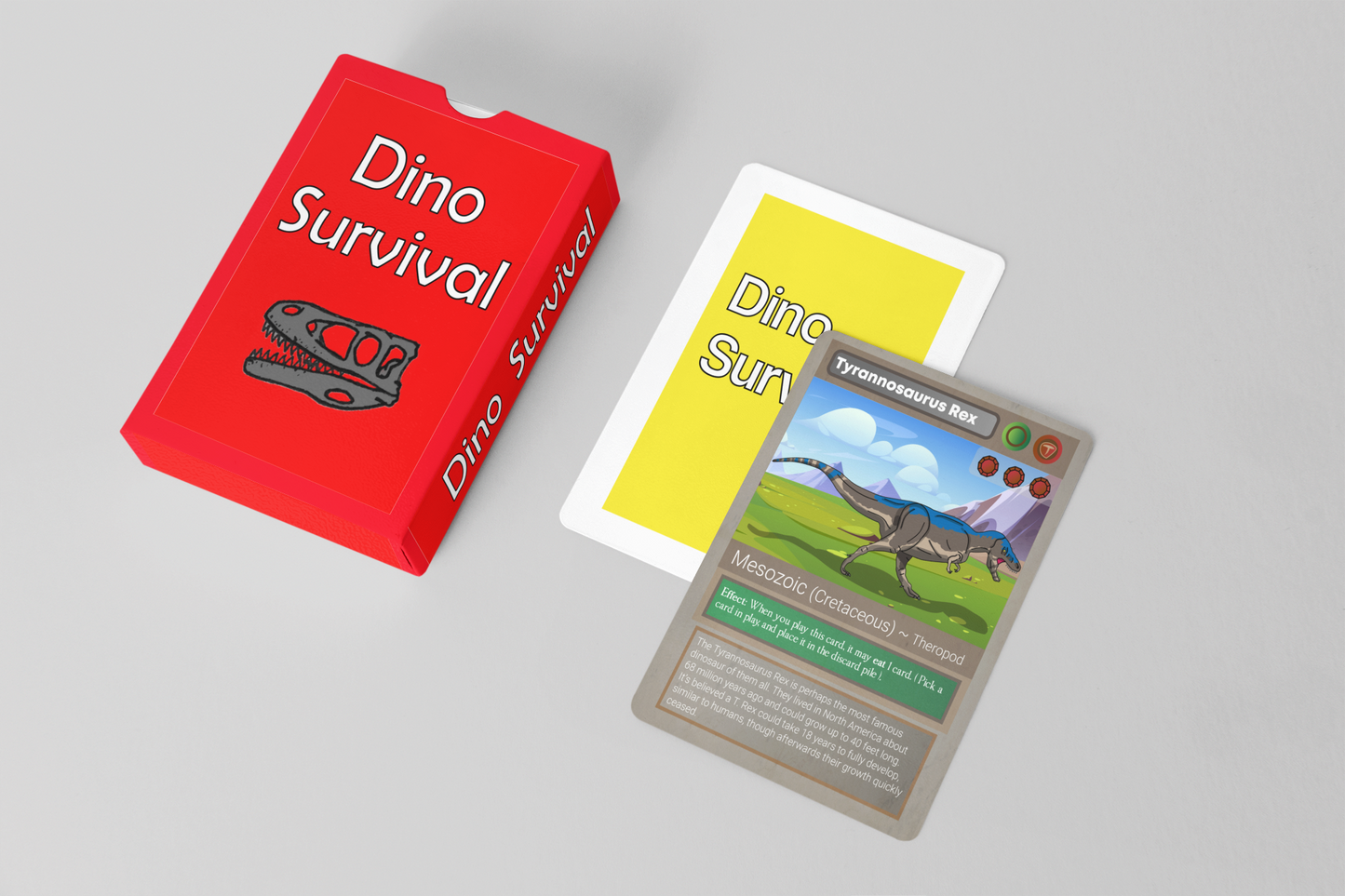Dino Survival Card Game – DinoSurvival